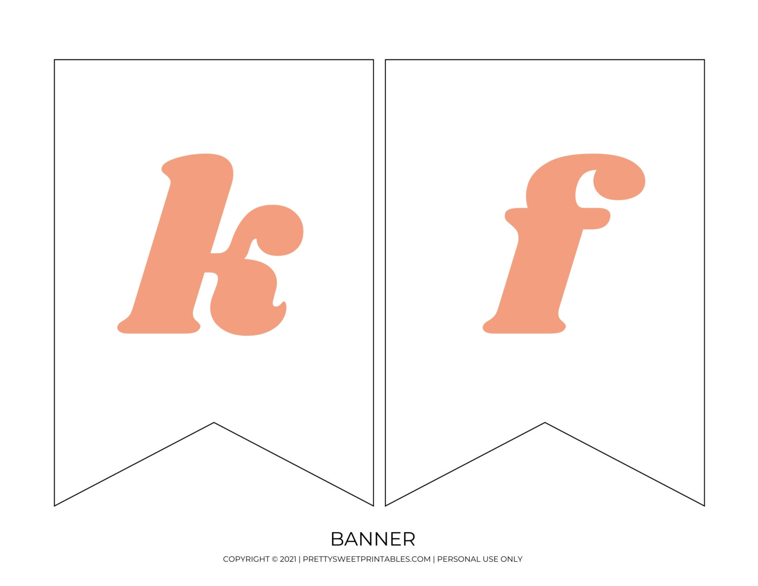 Free Printable Thankful Banner - Pretty Sweet Printables