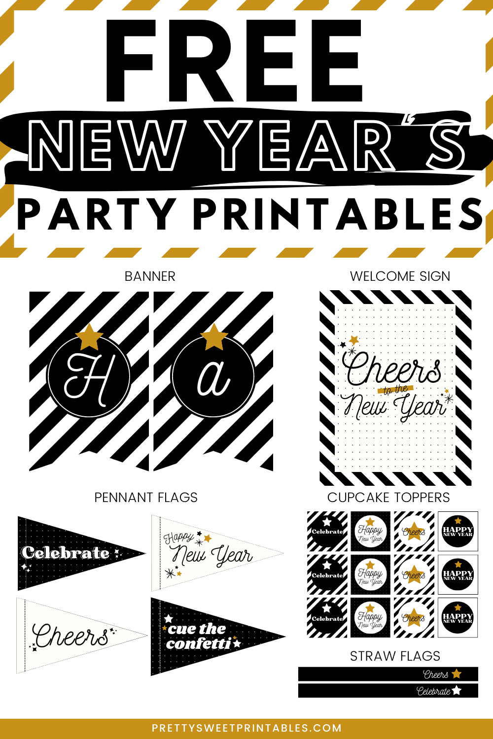 Celebrate Another Year With These Free New Year's Party Printables ...