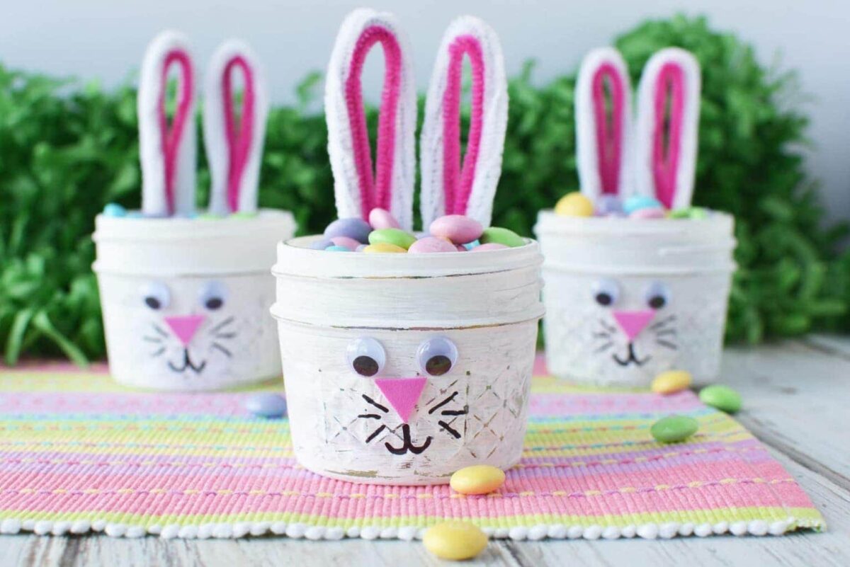 45+ Adorable DIY Mason Jar Ideas for Easter | Pretty Sweet Printables