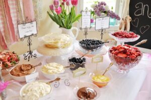 40 Amazing Food Bar Ideas You'll Want To Copy | Pretty Sweet Printables