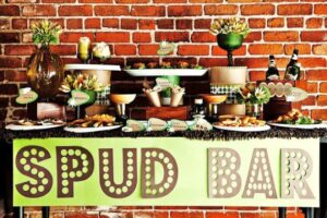 40 Amazing Food Bar Ideas You'll Want To Copy | Pretty Sweet Printables