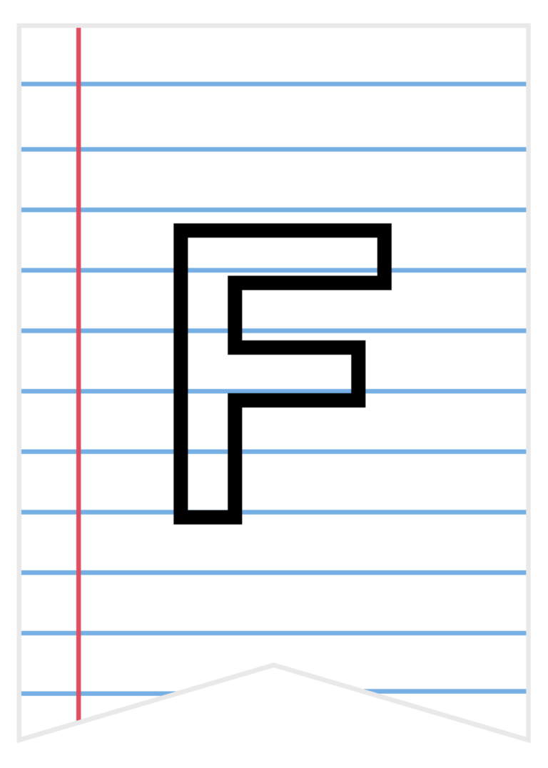 Free Printable Back to School Banner Letters | Pretty Sweet Printables