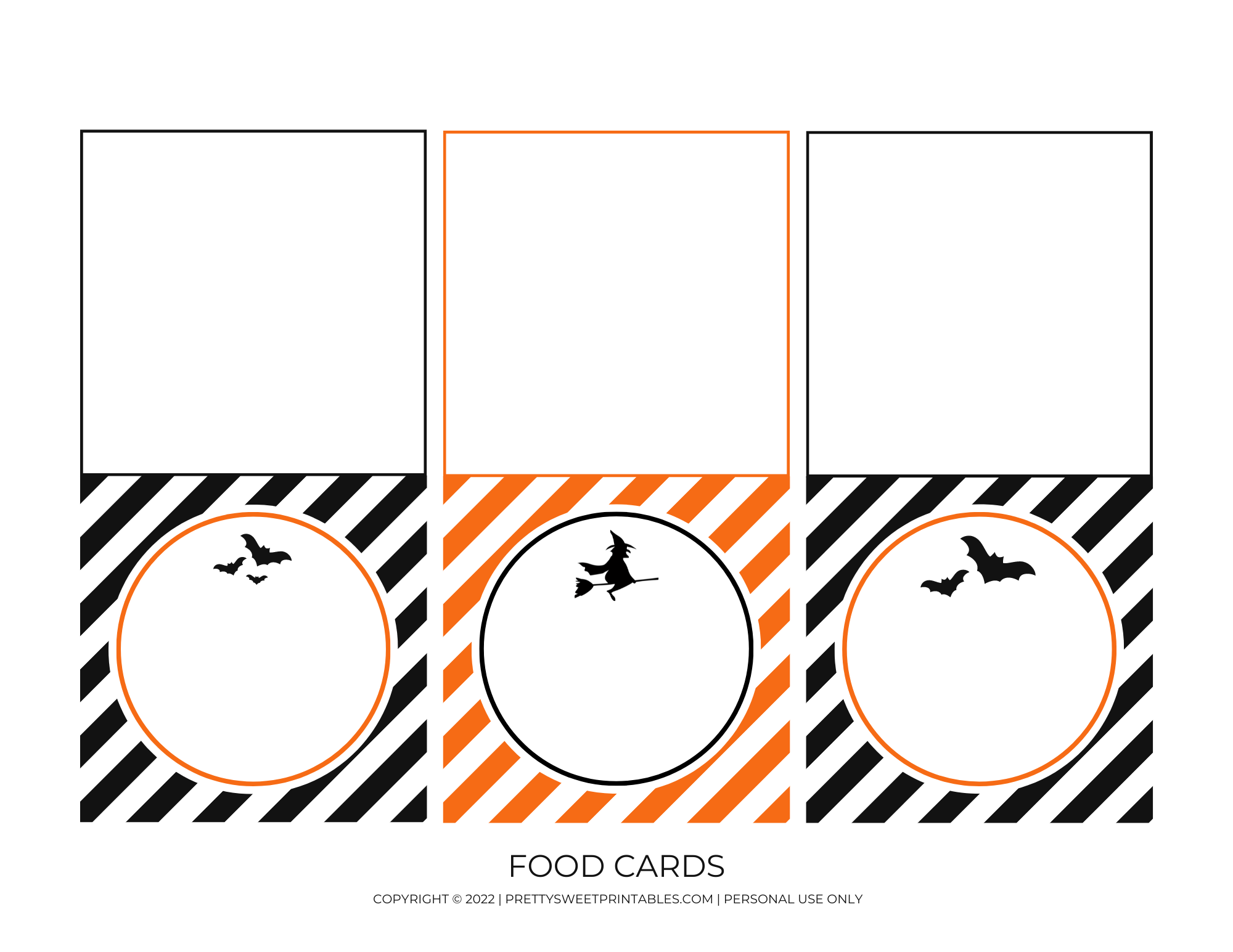 Free Halloween Party Printables - Pretty Sweet