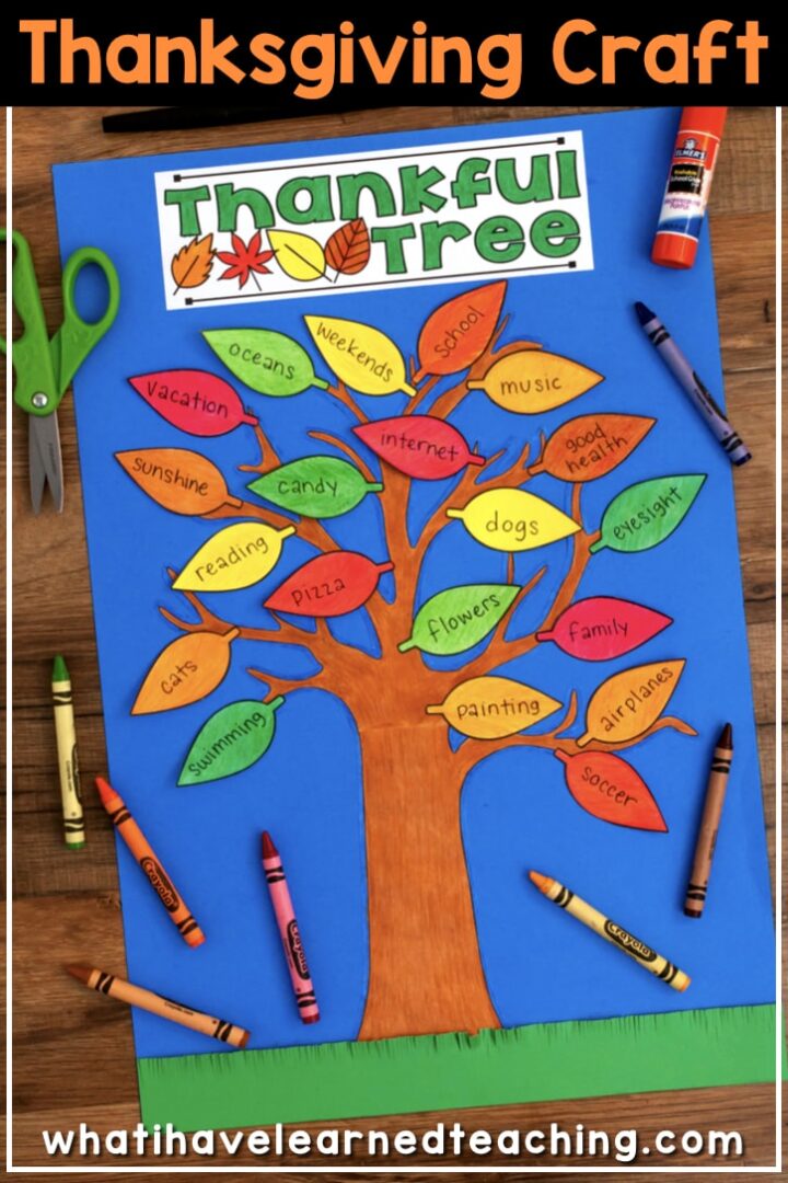 37 Fun Thanksgiving Crafts for Kids to Make | Pretty Sweet Printables