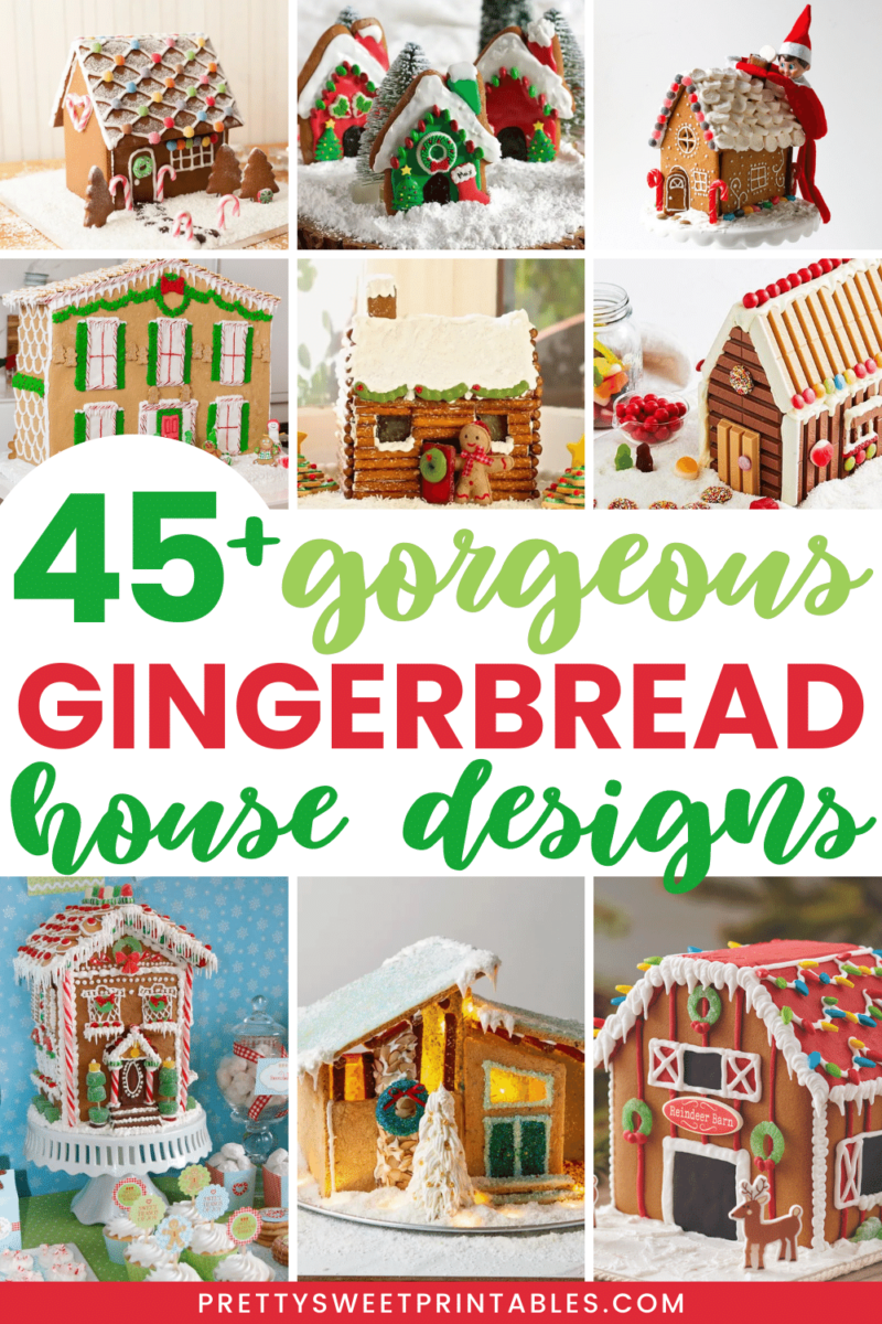 45+ Gingerbread House Designs That Will Sweeten Your Holidays | Pretty ...