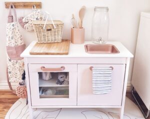 25 Easy IKEA Play Kitchen Hacks for an Amazing Kid's Kitchen Makeover - Pretty Sweet