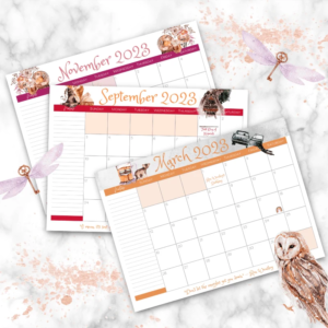 17 Free Printable 2023 Calendars To Help You Plan Your Year | Pretty ...