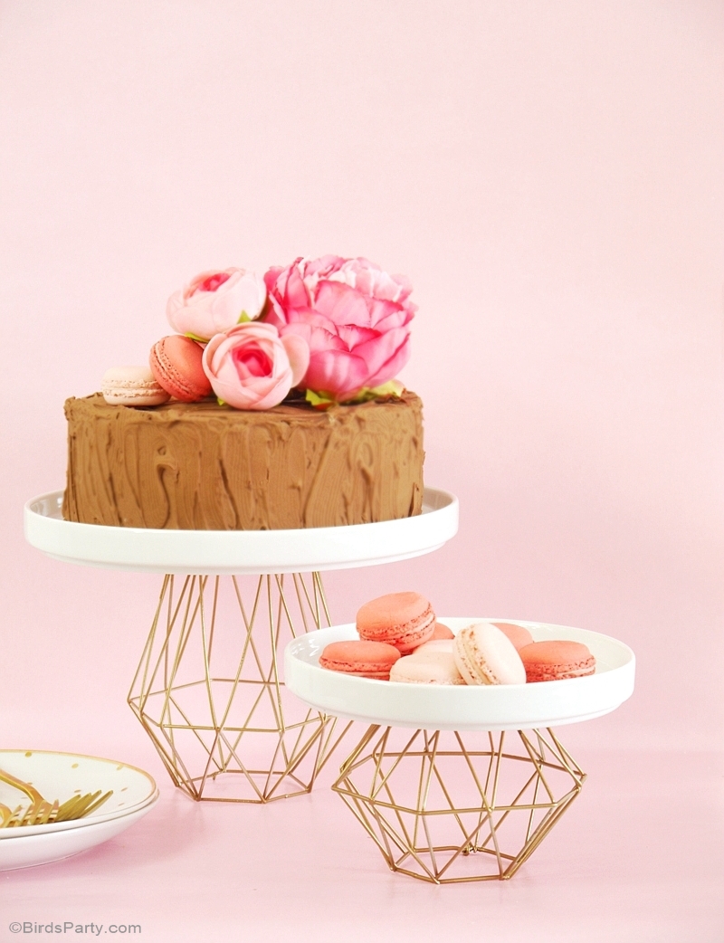38 Easy DIY Cake Stand Ideas for Any Occasion | Pretty Sweet Printables
