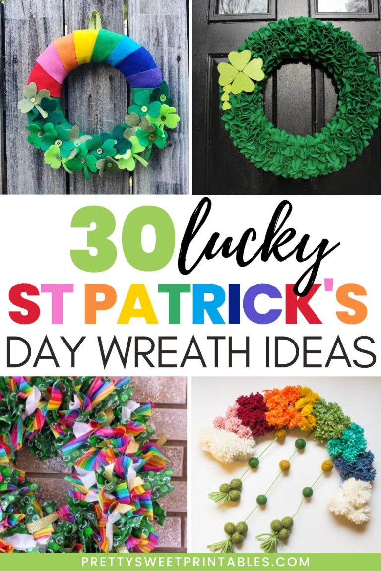 30 St Patrick’s Day Wreath Ideas To Liven Up Your Home | Pretty Sweet ...