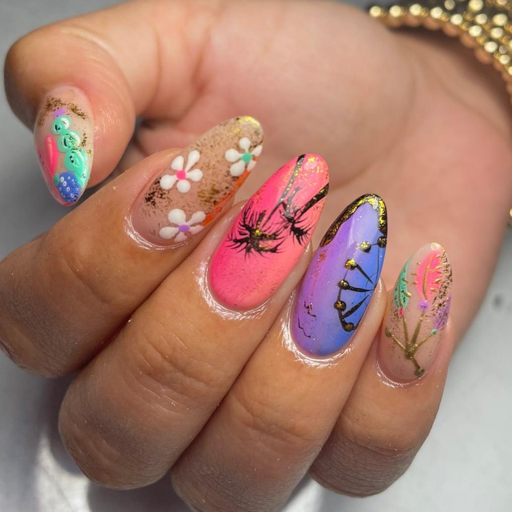 45 Bright Summer Nails You Need to Try This Year | Pretty Sweet Printables