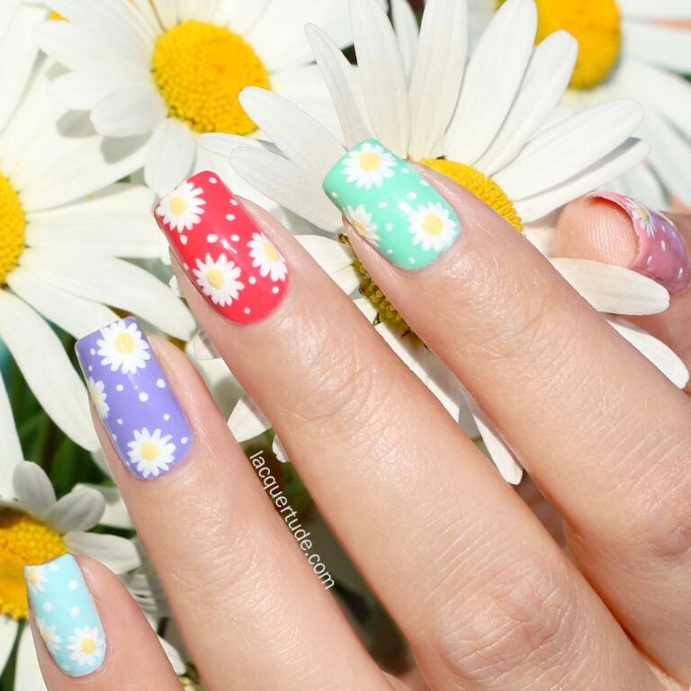 45+ Unique Daisy Nail Art Ideas To Make You Stand Out | Pretty Sweet ...