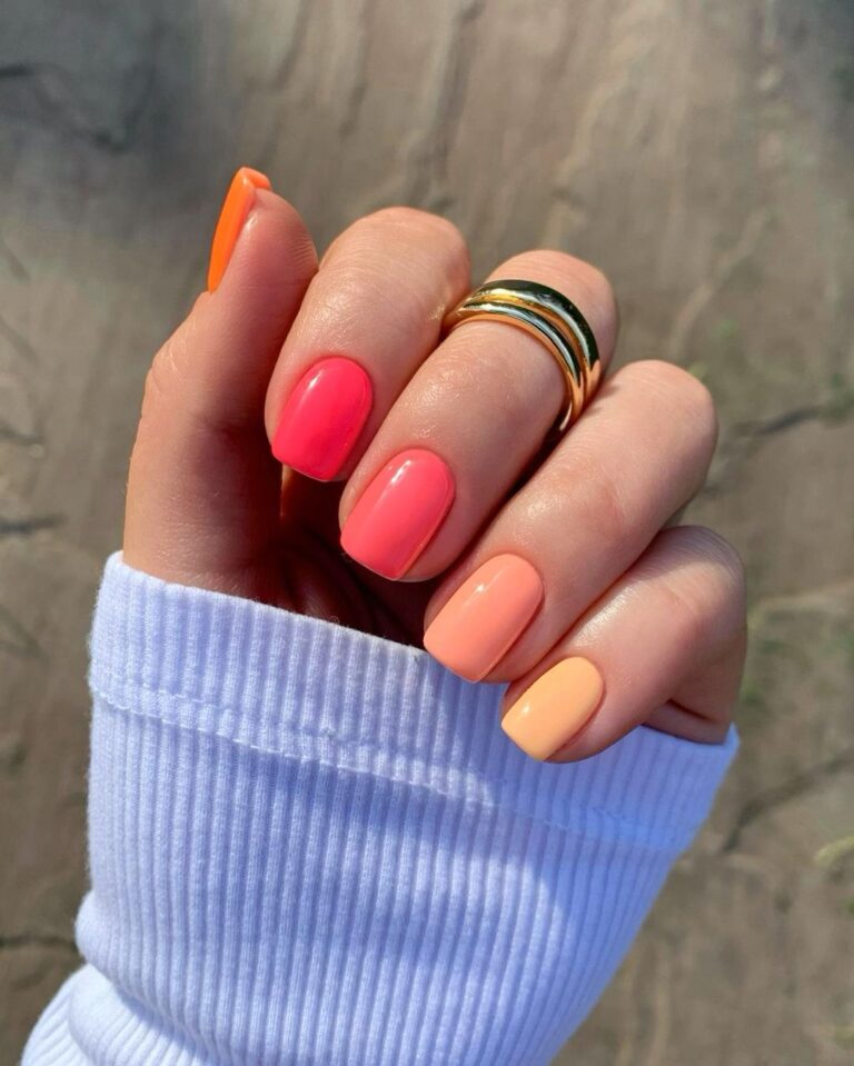 45 Bright Summer Nails You Need to Try This Year | Pretty Sweet Printables