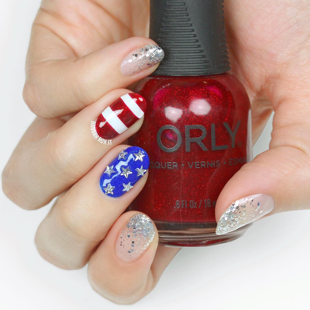 31 Patriotic 4th of July Nails to Rock Your Independence Day ...