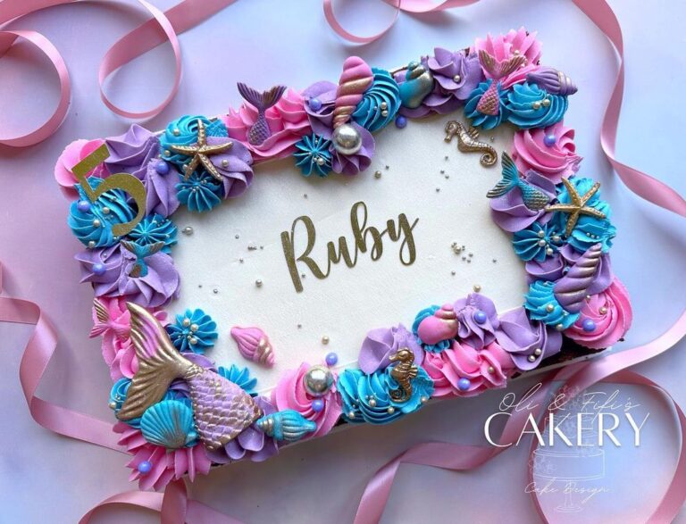 30 Whimsical Mermaid Cake Ideas for Your Little Mermaid's Birthday ...