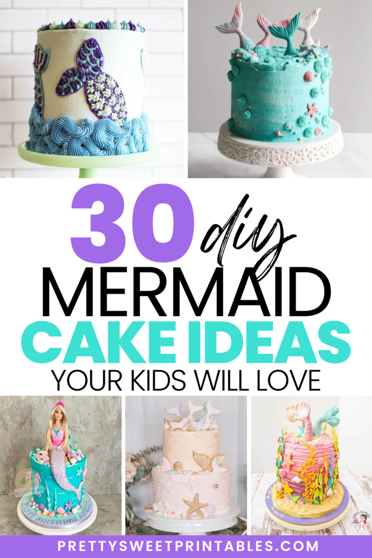 30 Whimsical Mermaid Cake Ideas for Your Little Mermaid's Birthday ...
