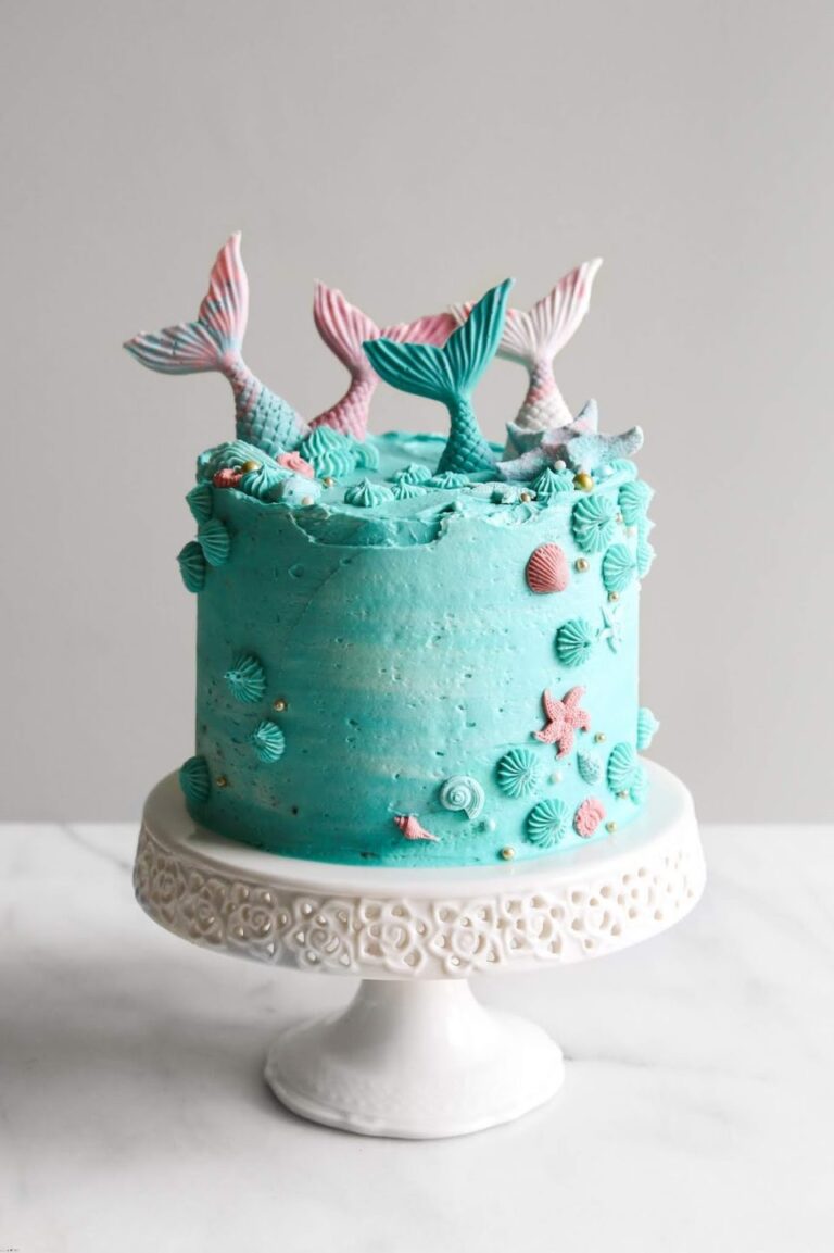 30 Whimsical Mermaid Cake Ideas for Your Little Mermaid's Birthday ...