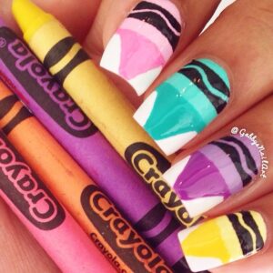 45 Trendy Back To School Nails To Help You Rock The Classroom | Pretty ...