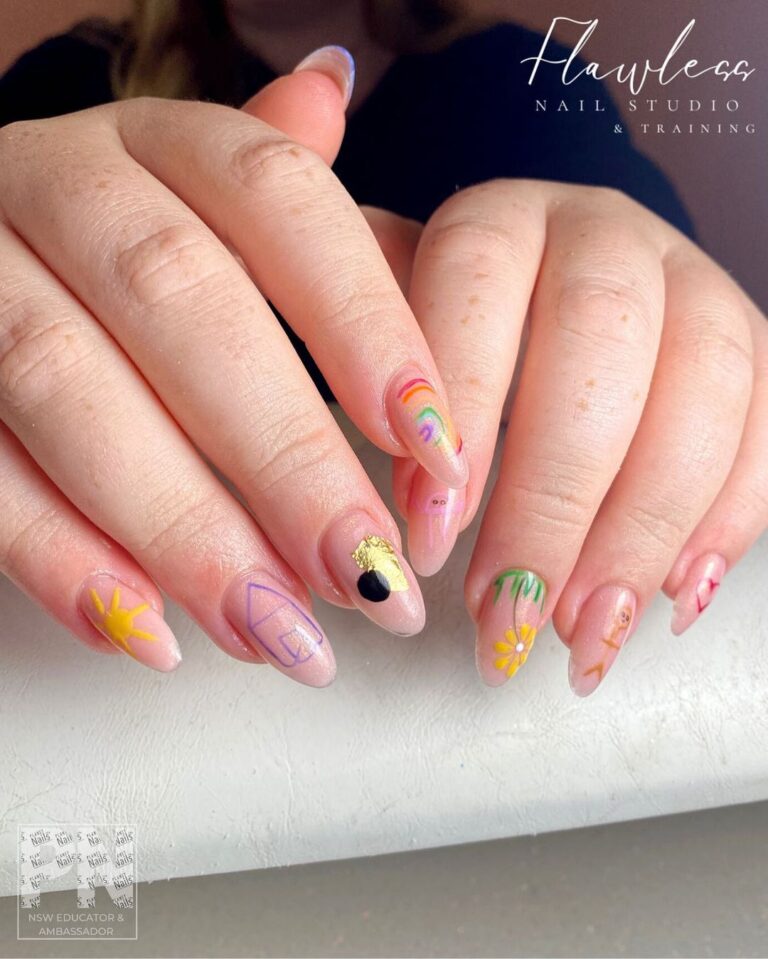 45 Trendy Back To School Nails To Help You Rock The Classroom | Pretty ...
