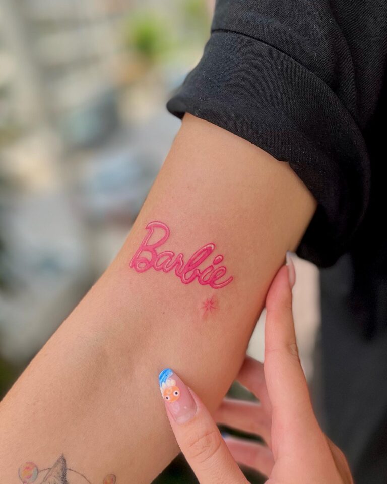 40 Doll-tastic Barbie Tattoo Ideas To Spark Your Ink Imagination ...