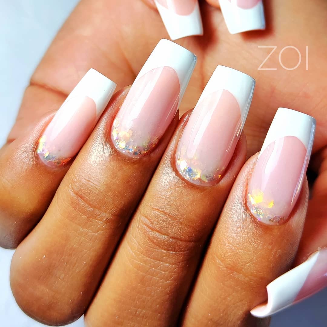 60 Classy French Tip Nails For A Timeless And Chic Look | Pretty Sweet ...