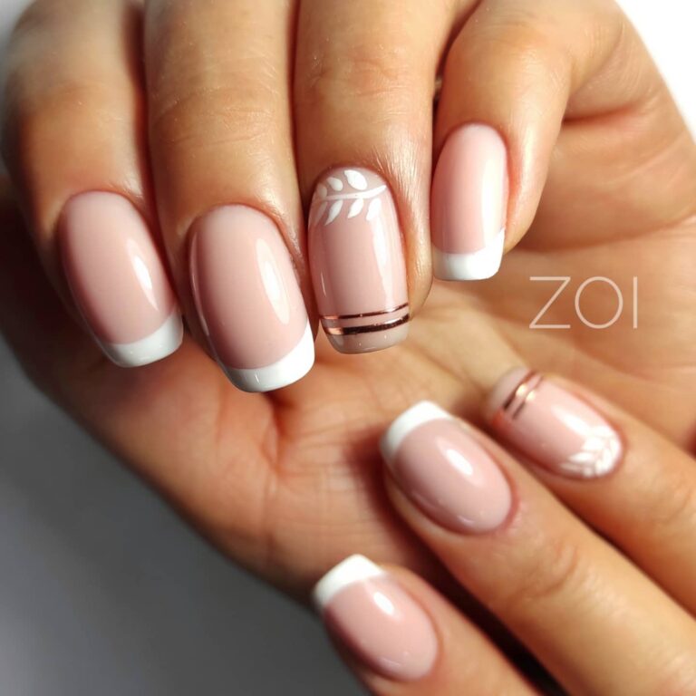 60 Classy French Tip Nails For A Timeless And Chic Look | Pretty Sweet ...