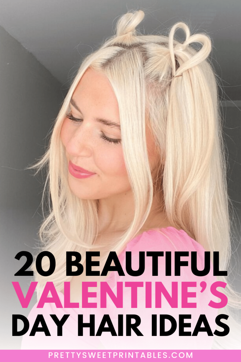 20 Irresistible Valentine's Day Hairstyles That Will Steal Hearts ...