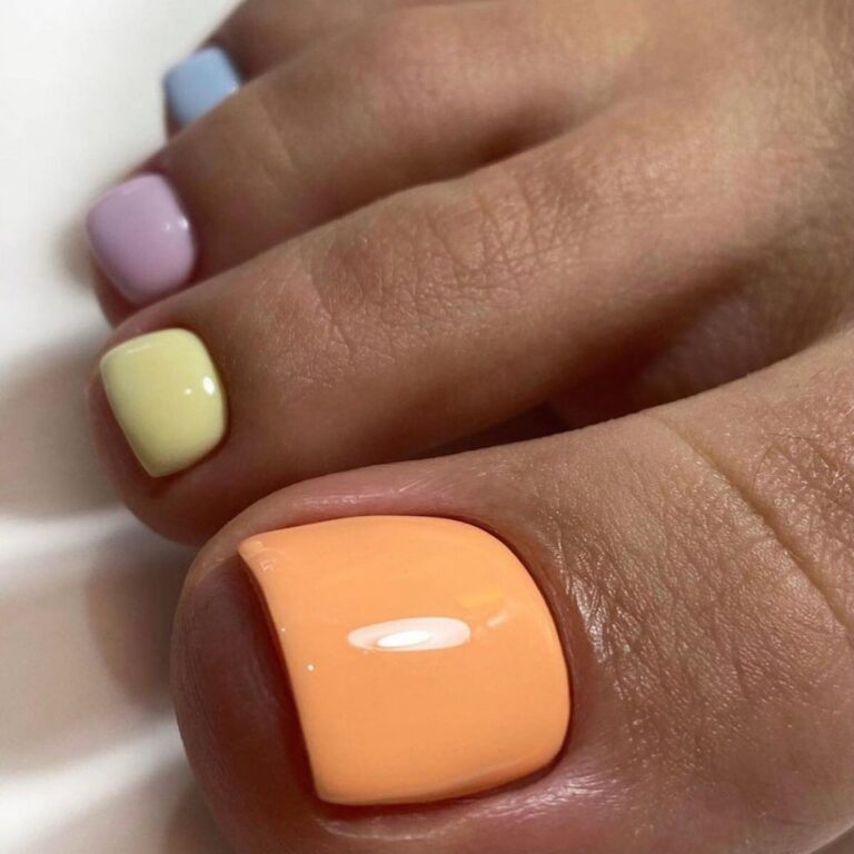 30 Hot Summer Pedicure Designs to Brighten Up Your Toenails | Pretty ...
