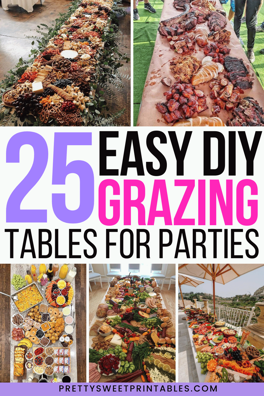 25 Stunning Grazing Table Ideas For Your Next Gathering | Pretty Sweet ...