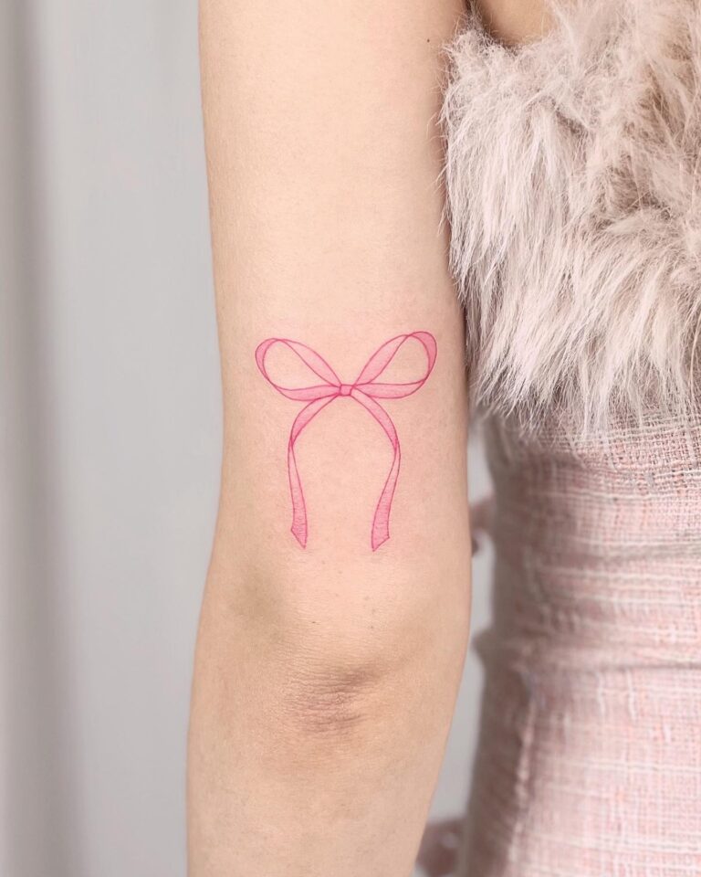 27 Bow Tattoo Designs That Add Feminine Perfection | Pretty Sweet ...