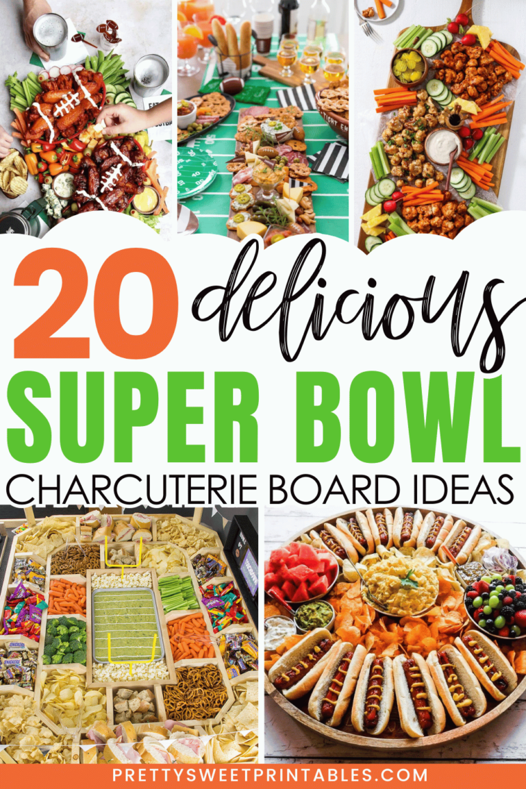 20 Epic Super Bowl Charcuterie Boards For Game Day | Pretty Sweet ...