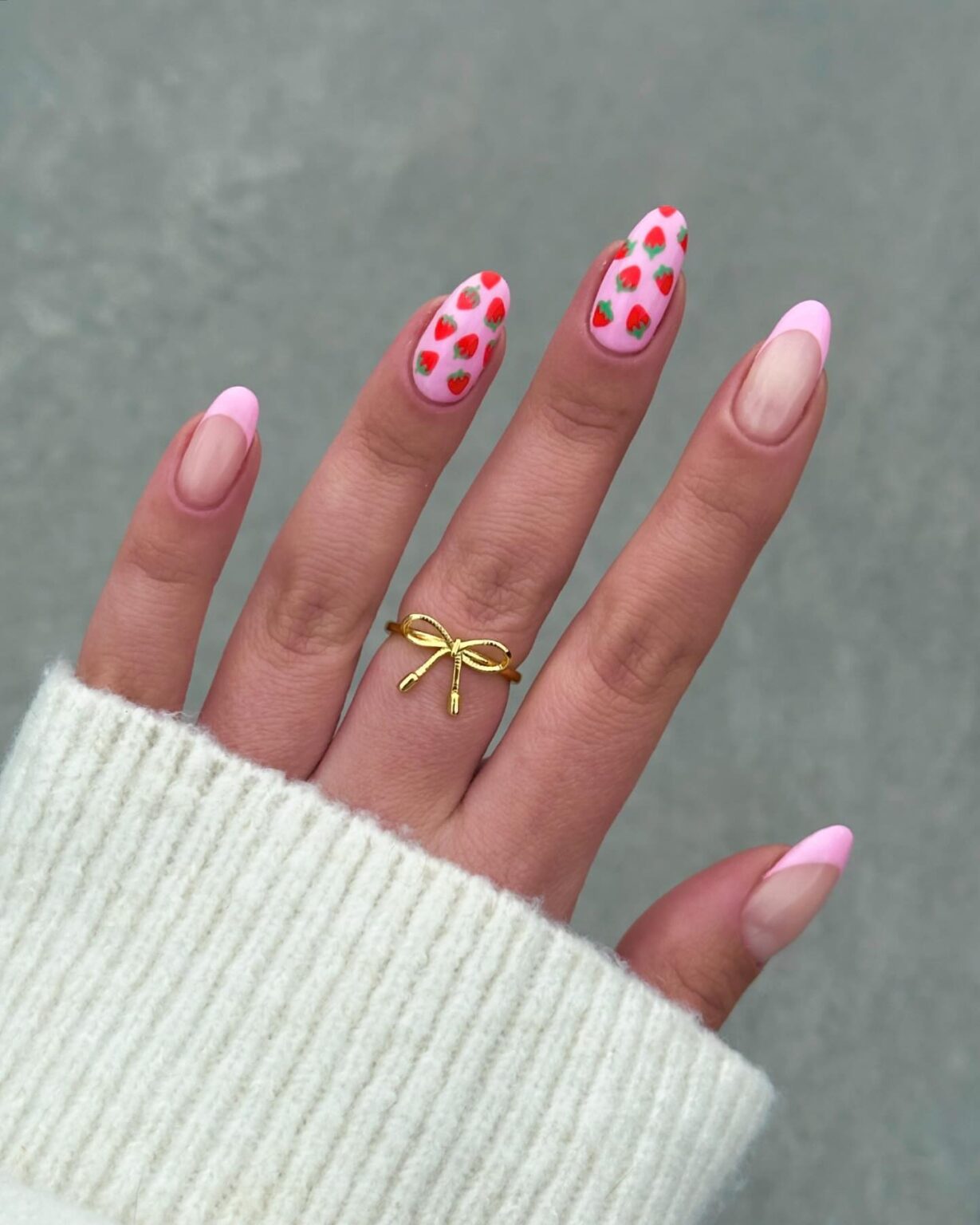 23 Strawberry Nails That Are As Sweet As Summer | Pretty Sweet Printables